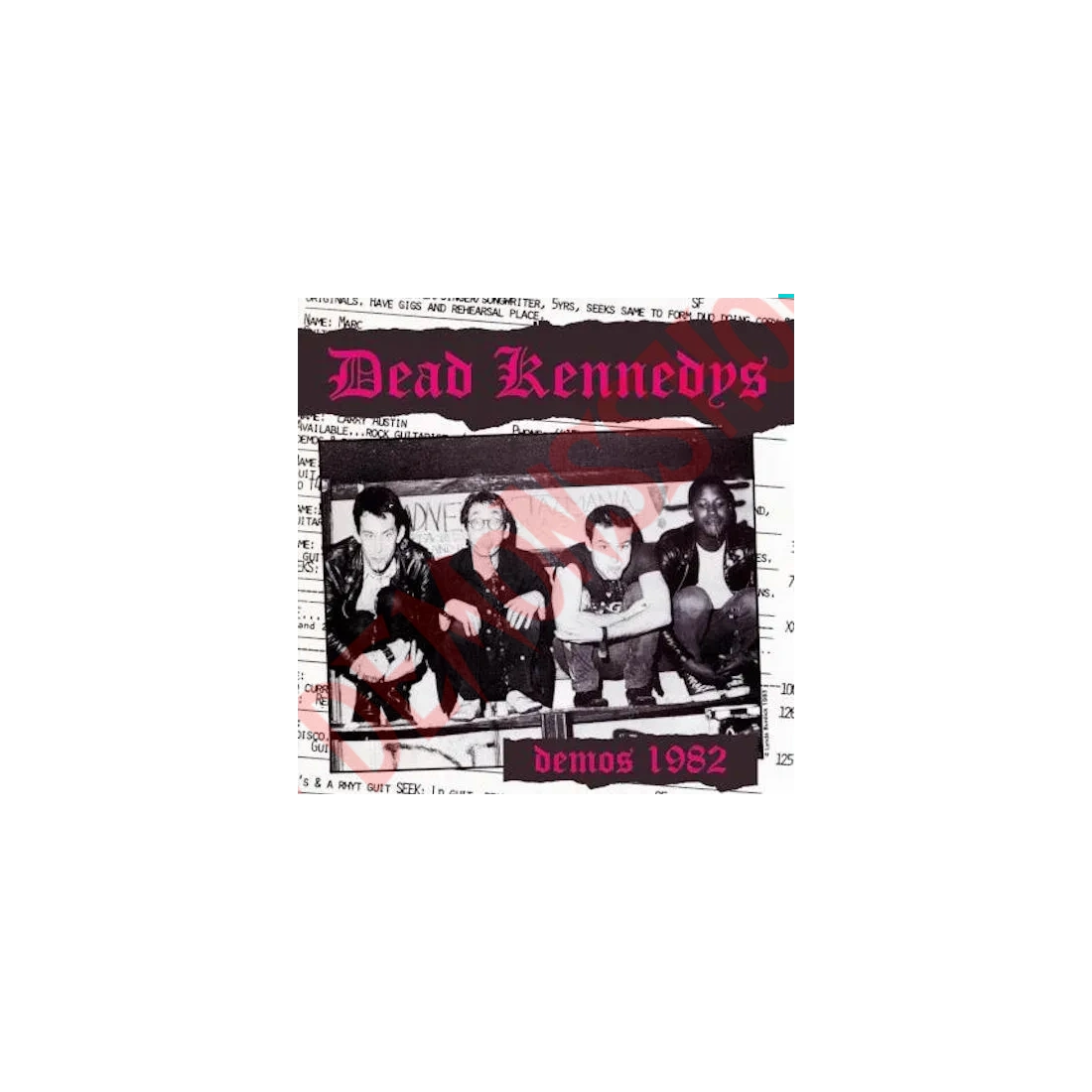 LP Dead Kennedys ‎– Demos 1982